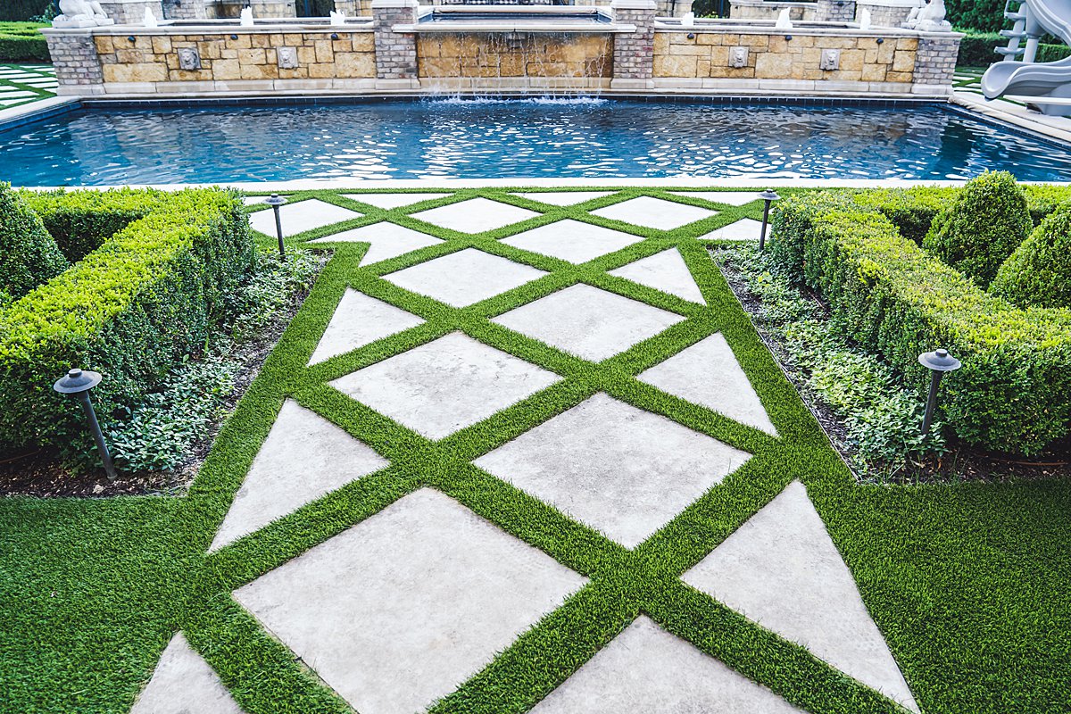Surround Your Backyard Pool with Artificial Grass - GroTurf, Inc